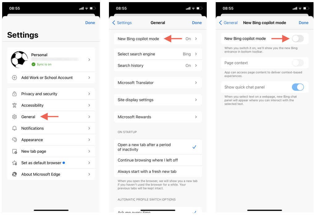 Πώς να αφαιρέσετε το κουμπί Discover/Bing Chat στον Microsoft Edge