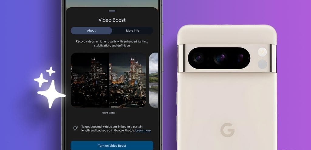 Πώς να χρησιμοποιήσετε το Video Boost στο Pixel 8 Pro
