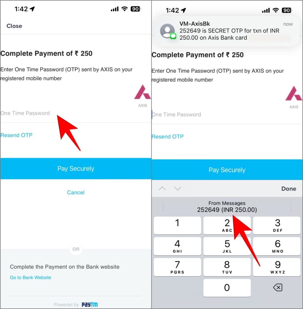 Πώς να διαγράψετε αυτόματα τους κωδικούς OTP και επαλήθευσης στο iOS 17