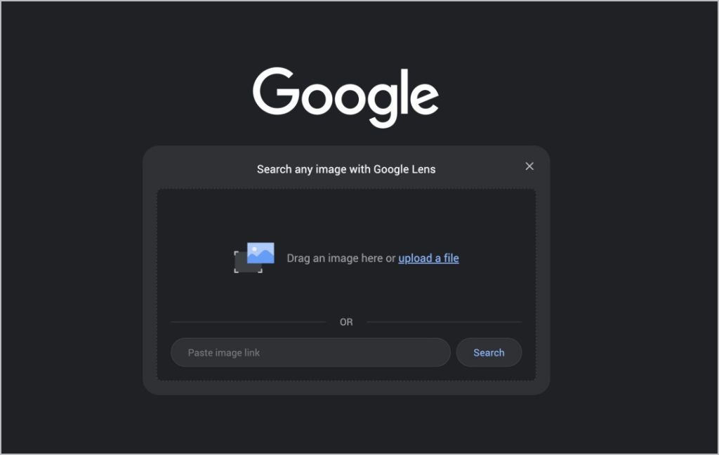 Πώς να αναζητήσετε εικόνες με το Google Lens στην επιφάνεια εργασίας