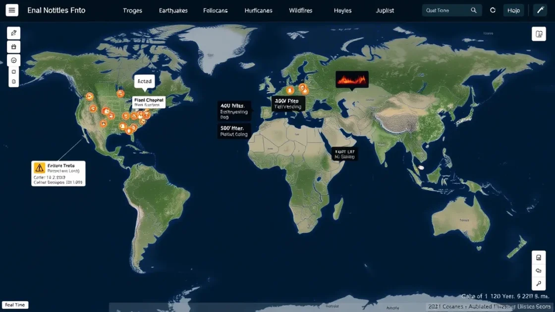 Earth Alerts Δωρεάν: Παρακολούθηση φυσικών καταστροφών σε πραγματικό ...